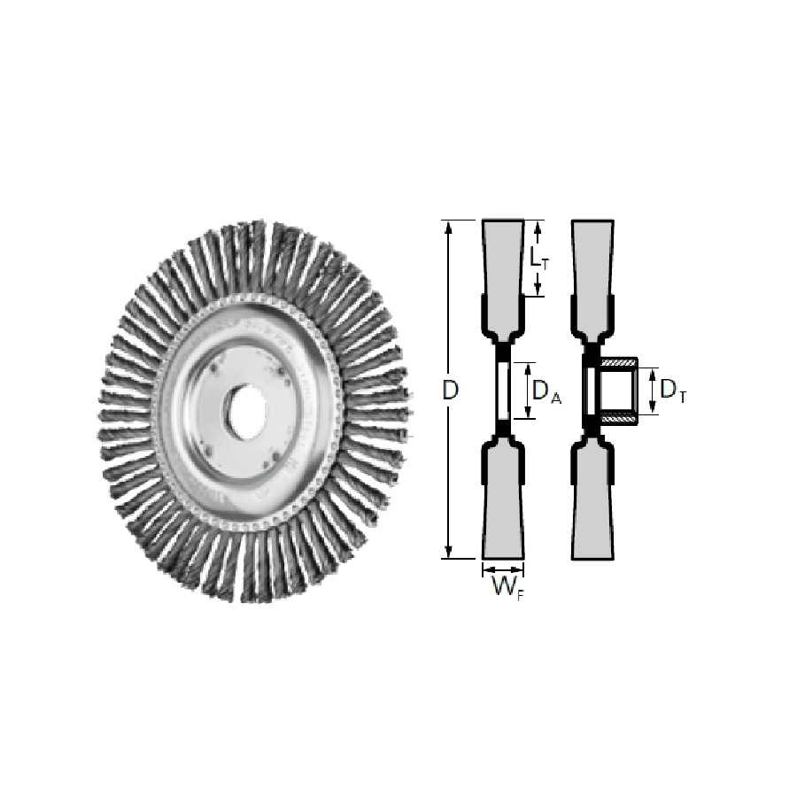 Jual BRUSH RBU18025/AK32-2 INOX0.30 658871 PFERD Original | Kawan Lama ...