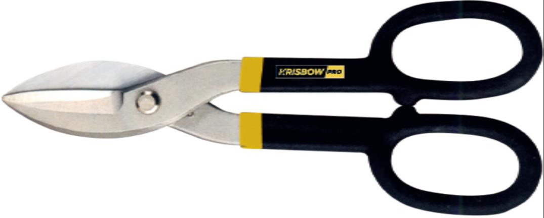 KRISBOW MULTIPURPOSE SCISSOR 21CM BLACK