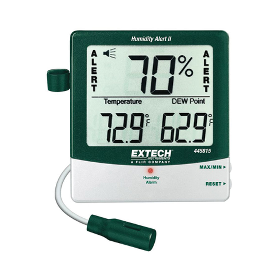 Jual HYGRO THERMOMETER RH ALERT 445815-NIST EXTECH Original | Kawan ...