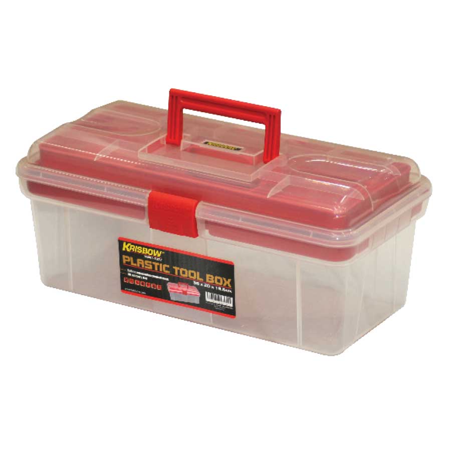 KRISBOW CONTAINER BOX 60.5X38.3X32.5CM