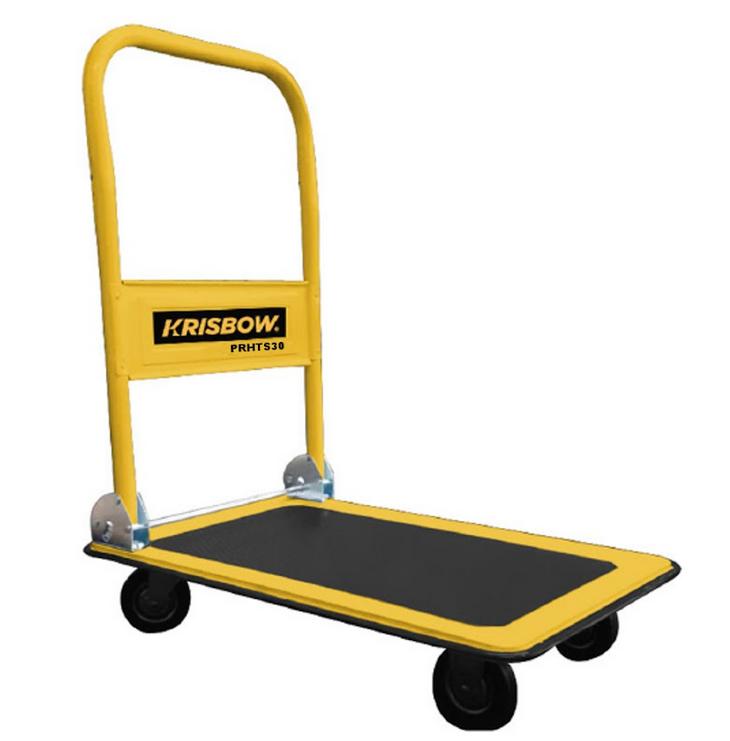 Jual PLATFORM HAND TRUCK 300 KG PLASTIC BLACK KRISBOW Original | Kawan ...