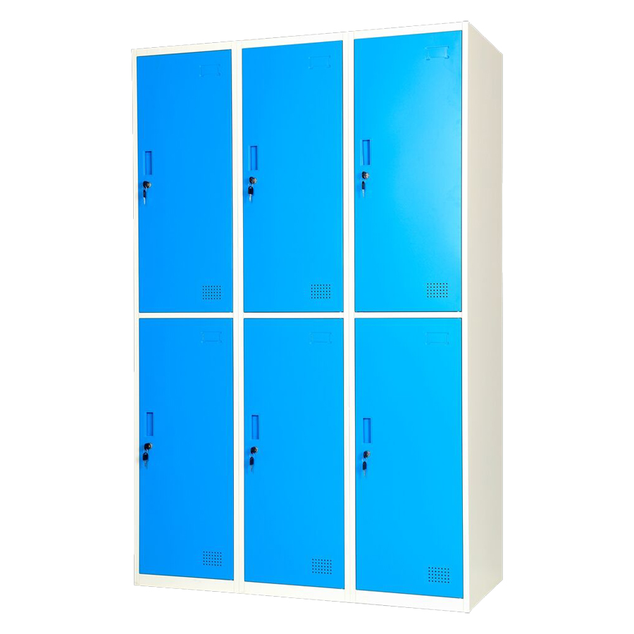 KRISBOW LOCKER 24 DOORS MULTI COLOUMN BROWN