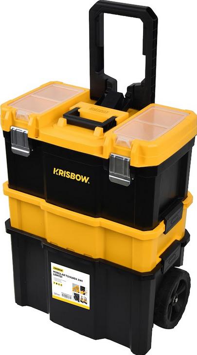 KRISBOW CONTAINER BOX 60.5X38.3X32.5CM