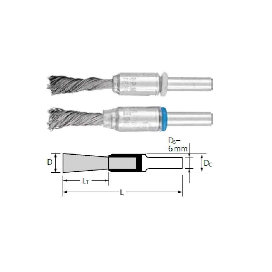 Jual BRUSH RBU5015/6 INOX0.20SG 153093 PFERD Original | Kawan Lama ...