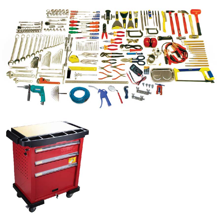 KRISBOW AIR CONDITION TECHNICIAN TOOL SET 51PCS