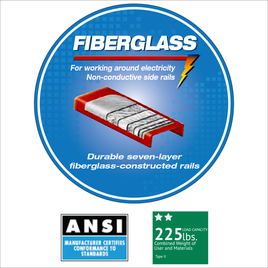 Jual LADDER PLATFORMFIBER 3S P170 FS13530 WERNER Original | Kawan Lama ...