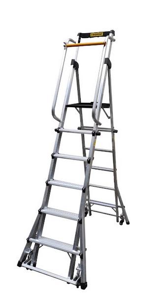 KRISBOW LADDER STEP WITH HANDLE 1.3 MTR 5 STEP