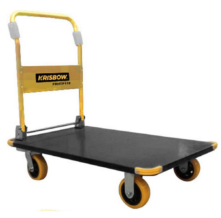 Jual HAND TROLLEY 250KG SOLID TYRE KRISBOW Original | Kawan Lama Sejahtera