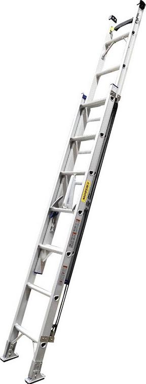 KRISBOW LADDER ADJUSTABLE 5.0 MTR 4X4 ALUMINIUM